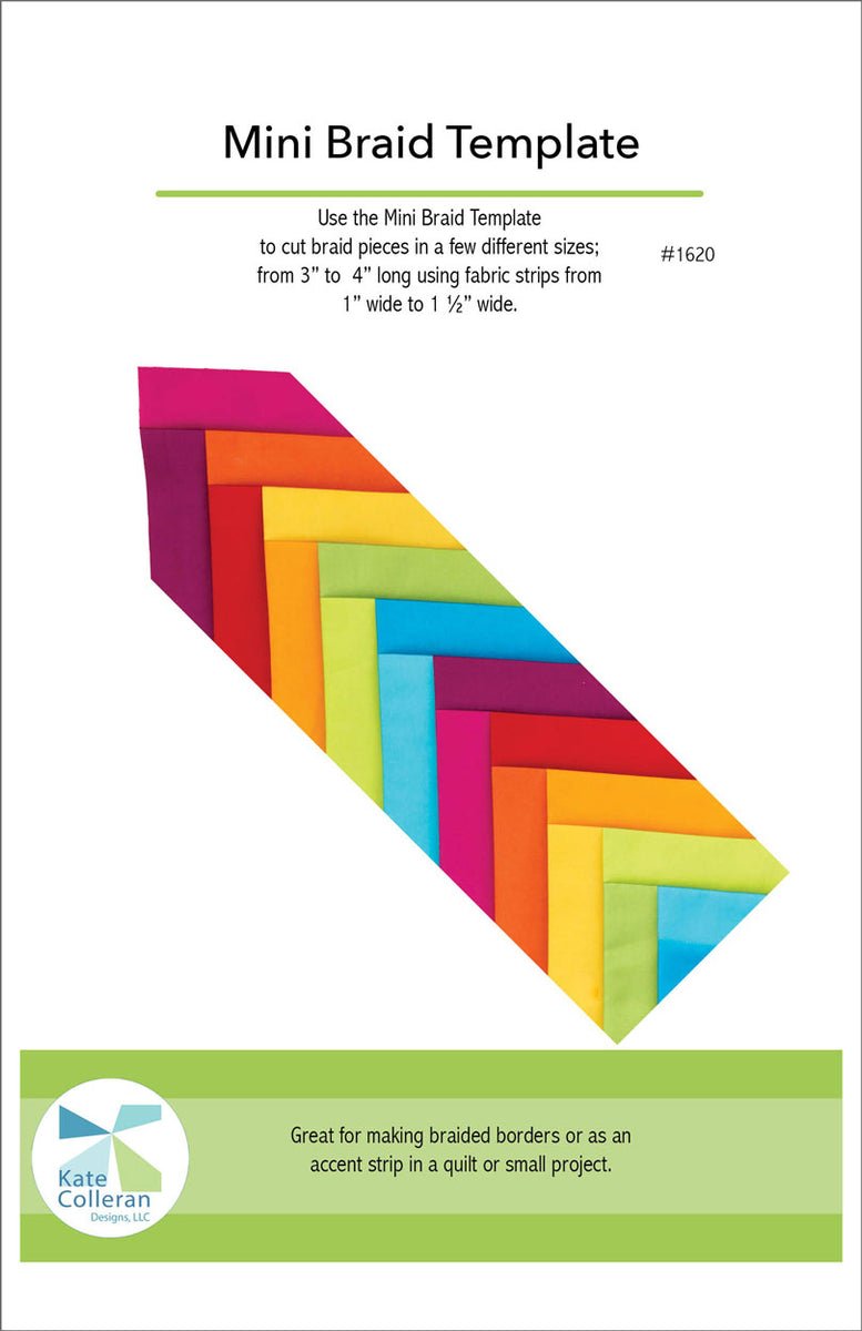 Mini Braid Template – Kate Colleran Designs