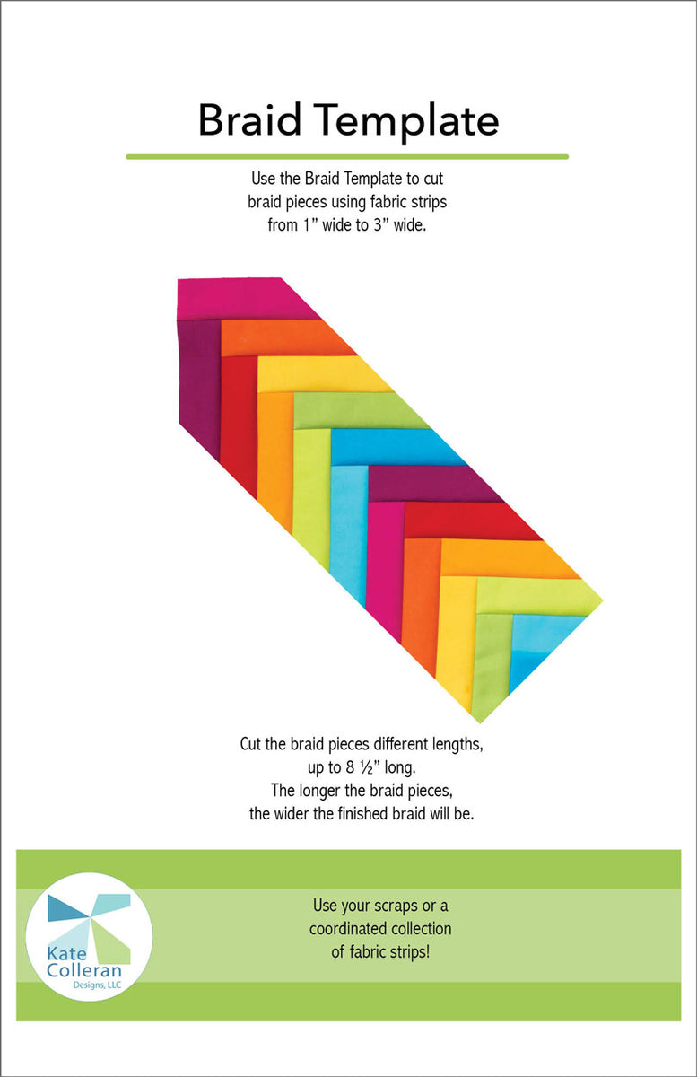 Braid Template – Kate Colleran Designs