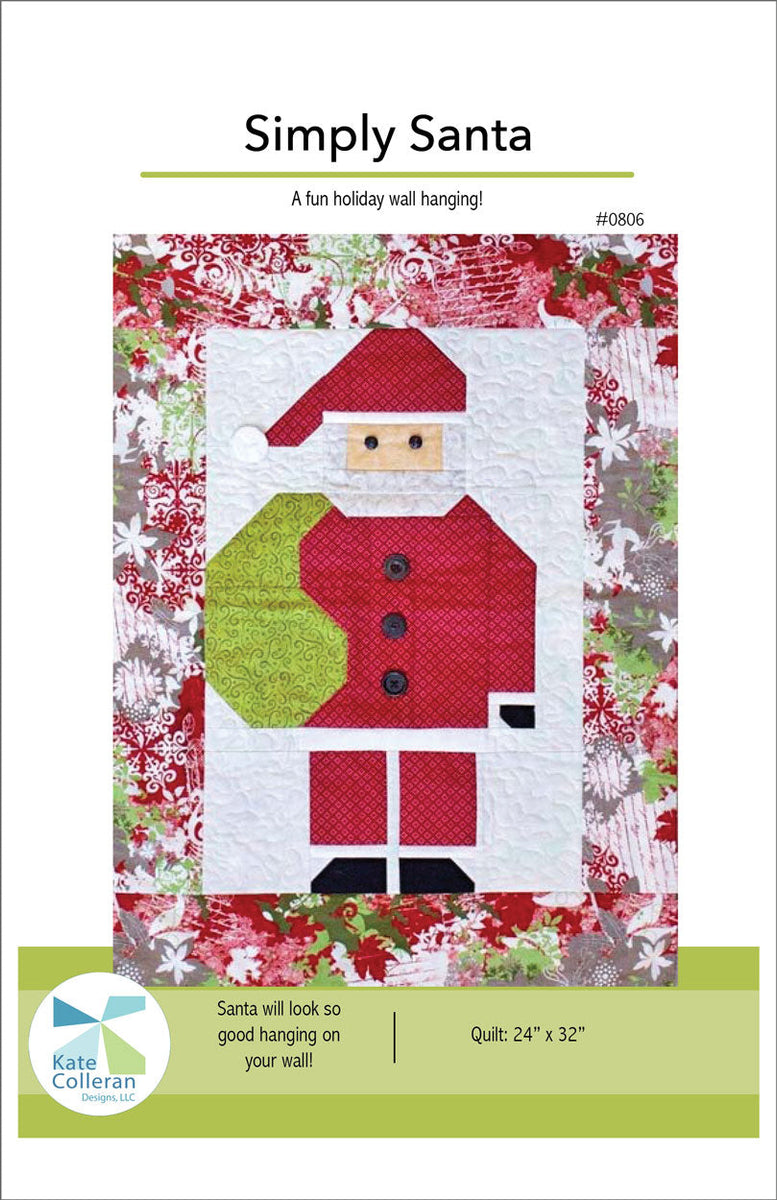 Simply Santa PDF Download Pattern – Kate Colleran Designs