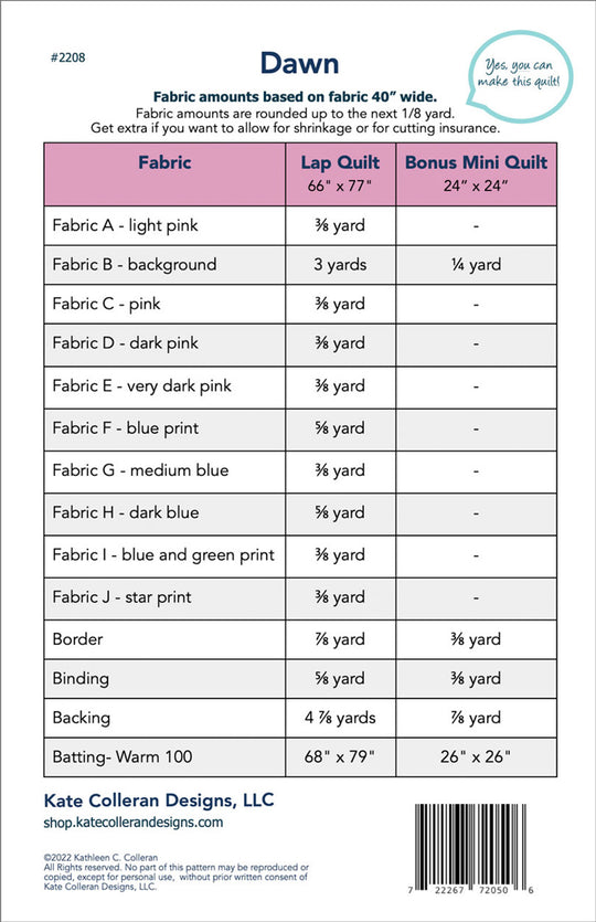 Dawn – Kate Colleran Designs