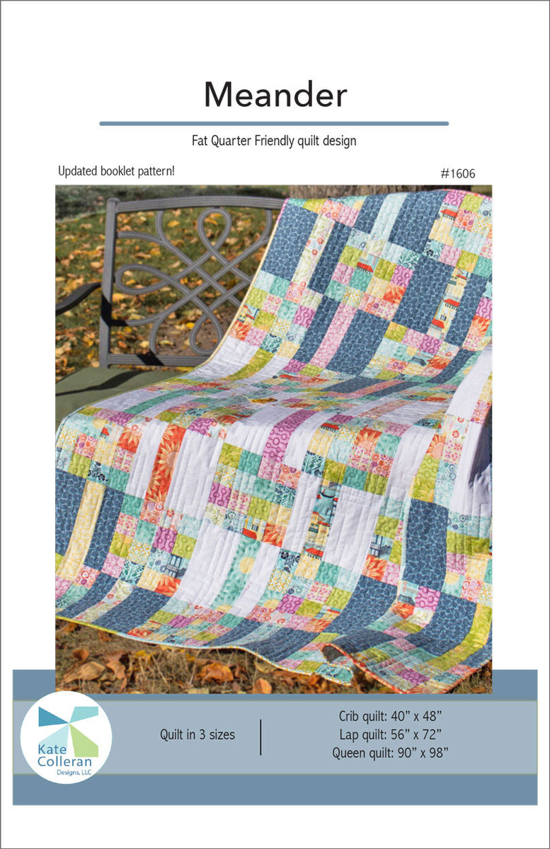 Meander - PDF Pattern – Kate Colleran Designs